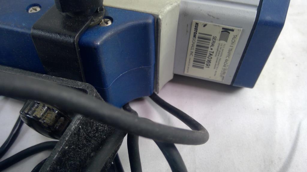 Kustom Signals Talon II Traffic Radar System | Property Room