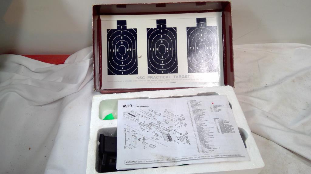 KWA Railed Framed G19 Semiautomatic Combat Air Pistol | Property Room