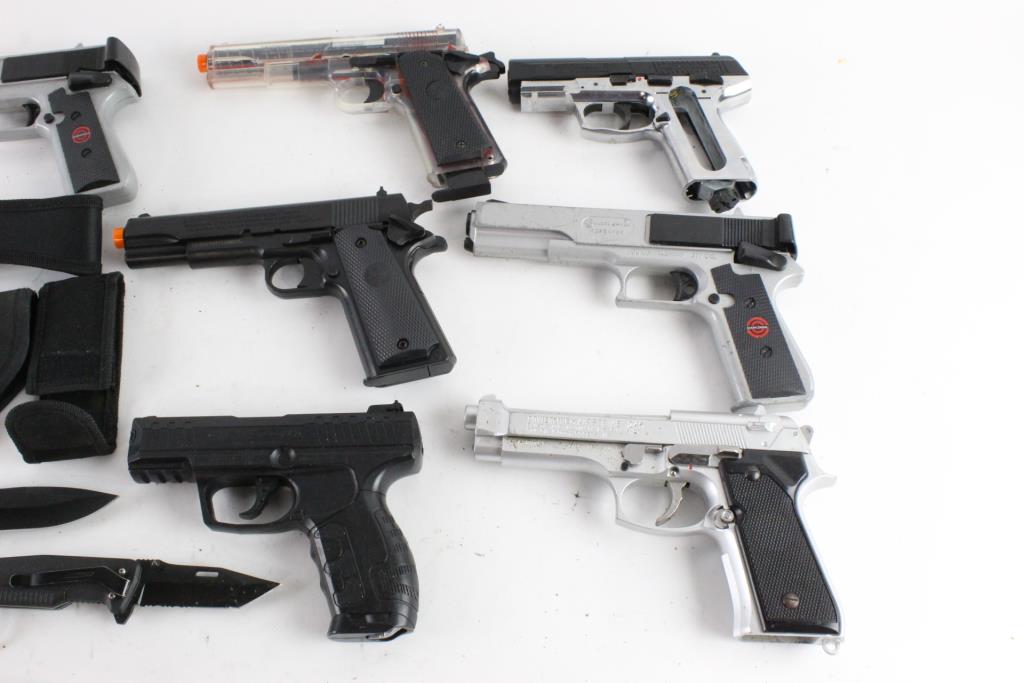 KWC And Other Airsoft Guns And More, 11 Pieces | Property Room