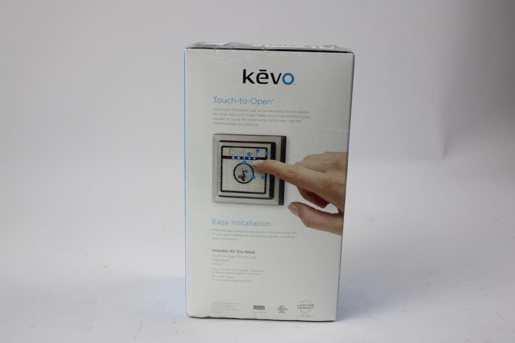 Kwikset Kevo Touch To Open Smart Lock | Property Room