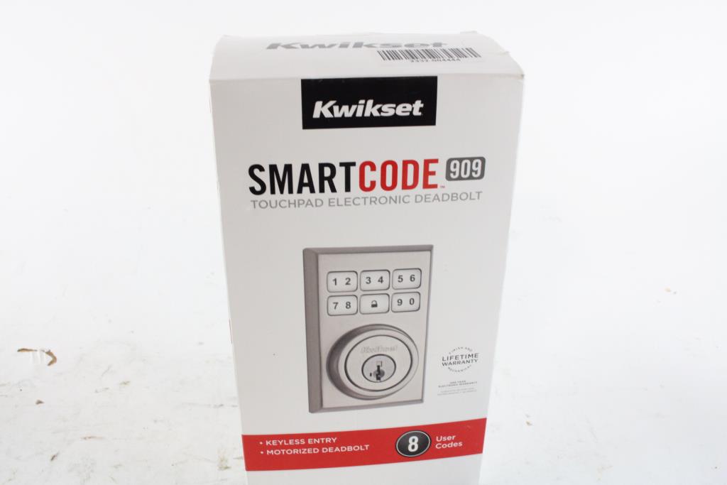 Kwikset Smartcode Touchpad Electronic Deadbolt | Property Room