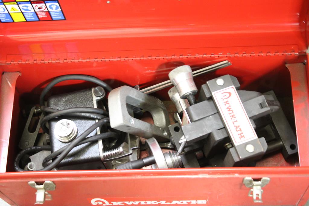 Kwik-Way Lathe And Case | Property Room