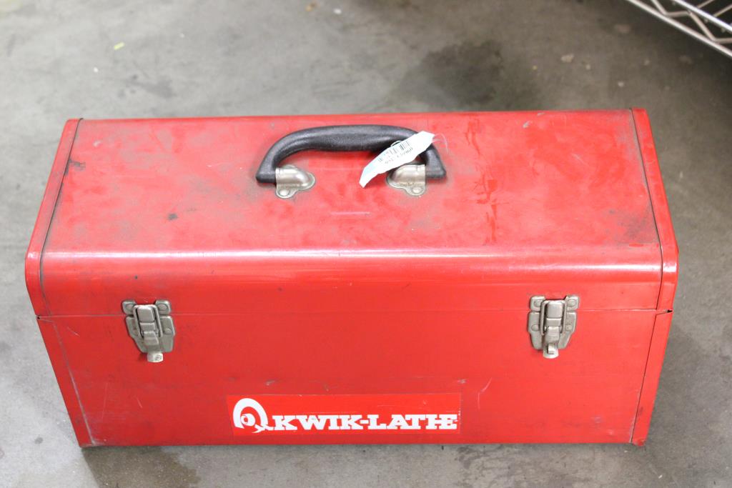 Kwik-Way Lathe And Case | Property Room