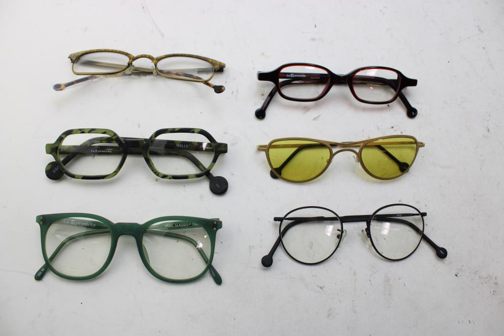 L.A. Eyeglasses Assorted Eyeglasses Bulk Lot, 5+ Pieces | Property Room