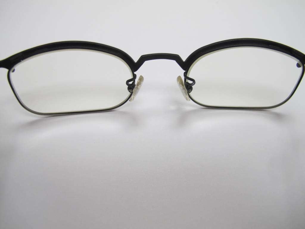 LA Eyeworks Blue Titanium Frame Eyeglasses | Property Room