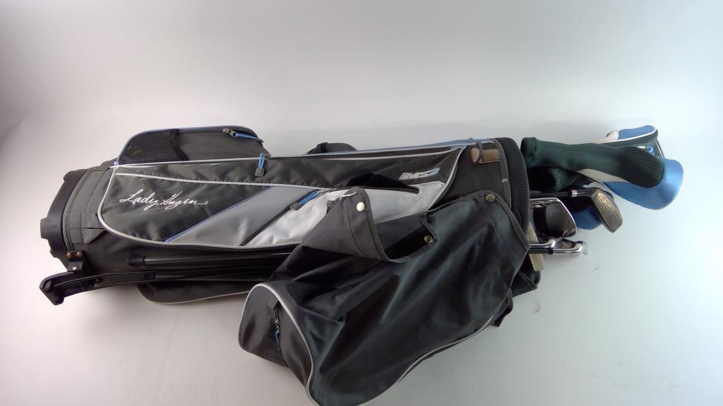 Lady Hagen Bag And Golf Clubs, 10 Pieces | Property Room