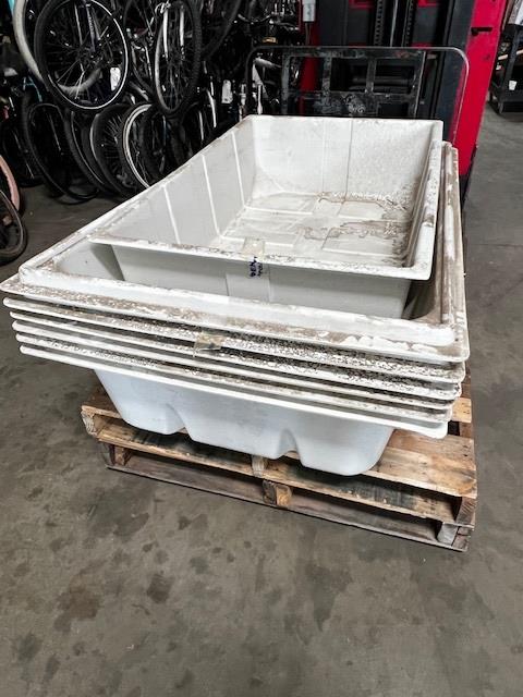 Large Capacity Plastic Tubs | Property Room