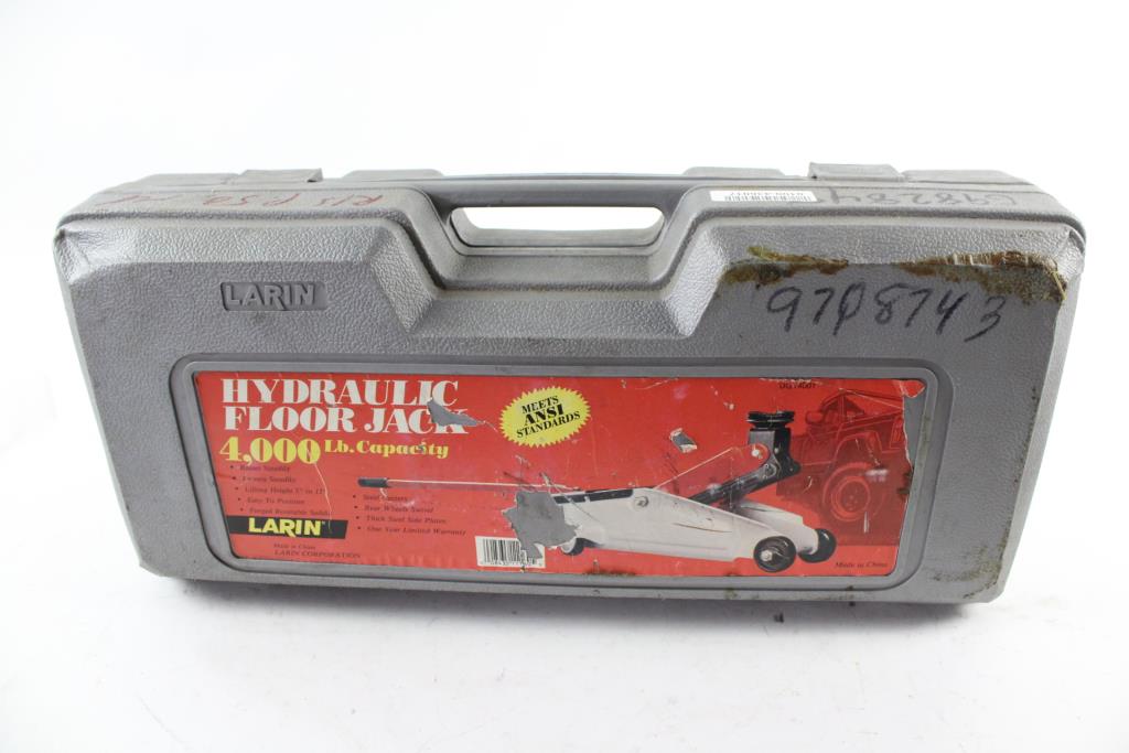 Larin Hydrailic Floor Jack DQY4001 | Property Room