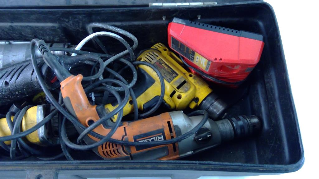 Laris Tool Chest With Drills And More, 3+ Pieces | Property Room