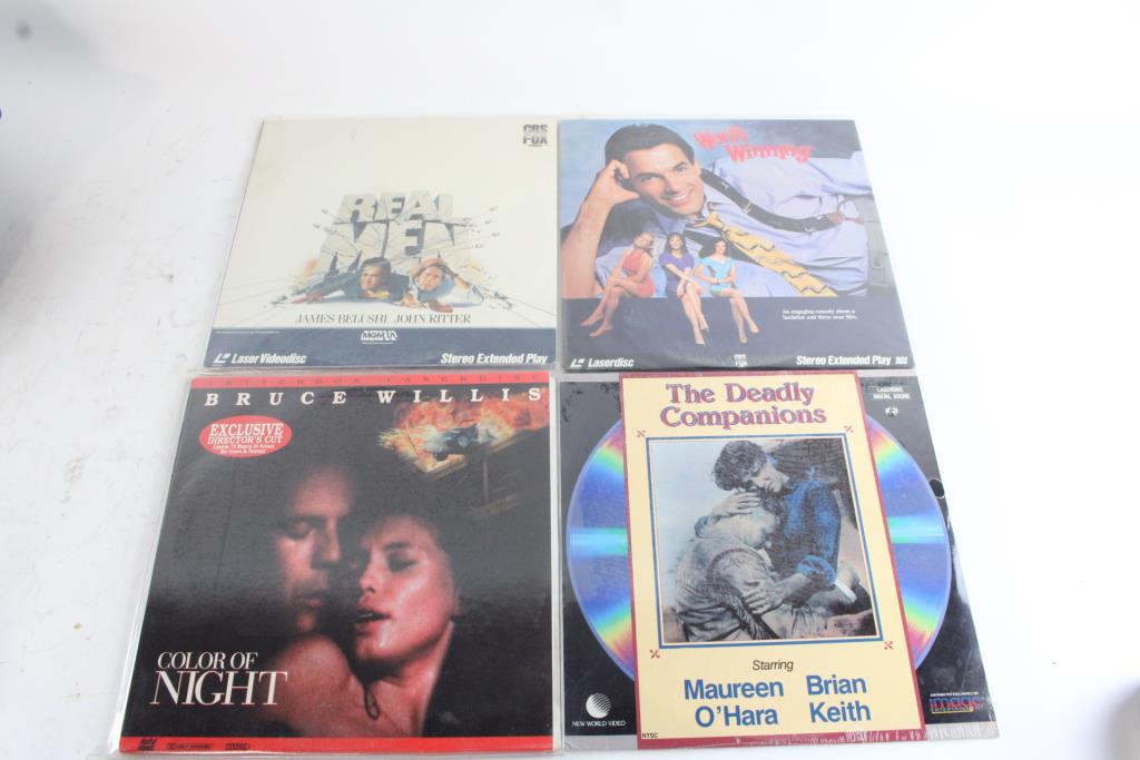 Laserdisc Lot, 15+ Pieces | Property Room