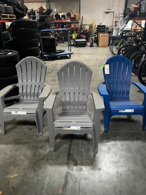 Lawn Chairs, 3 Pieces | Property Room