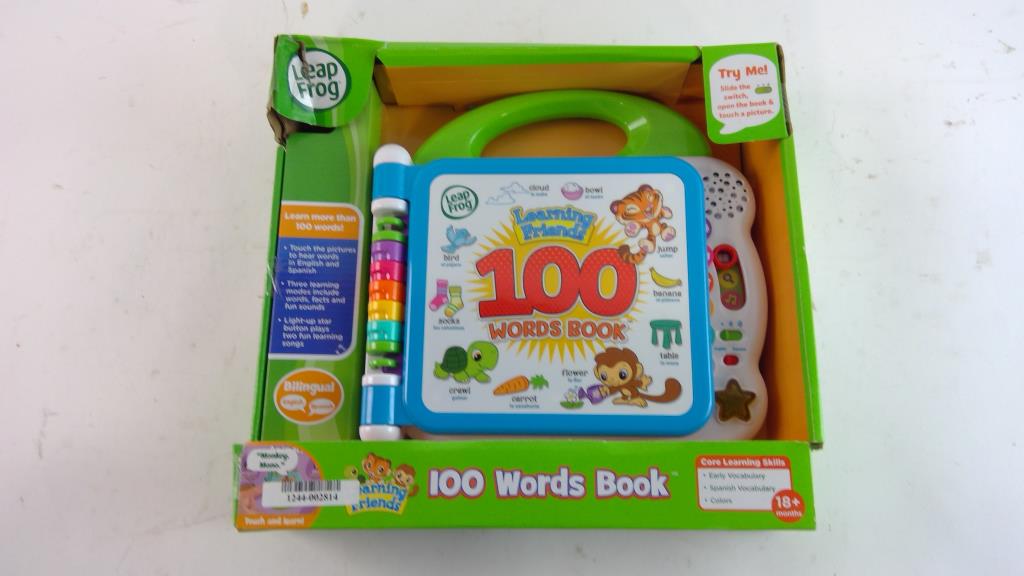 Leap Frog 100 Words Book | Property Room