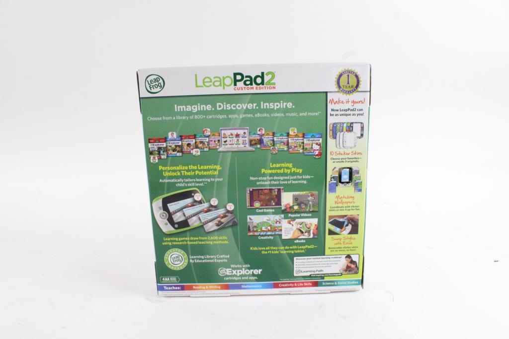 Leap Frog Leap Pad 2 Custom Edition Kids Learning Tablet | Property Room