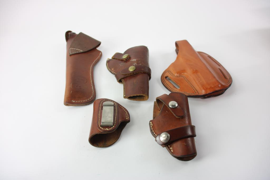 Leather Gun Holsters, 10+ Pieces | Property Room