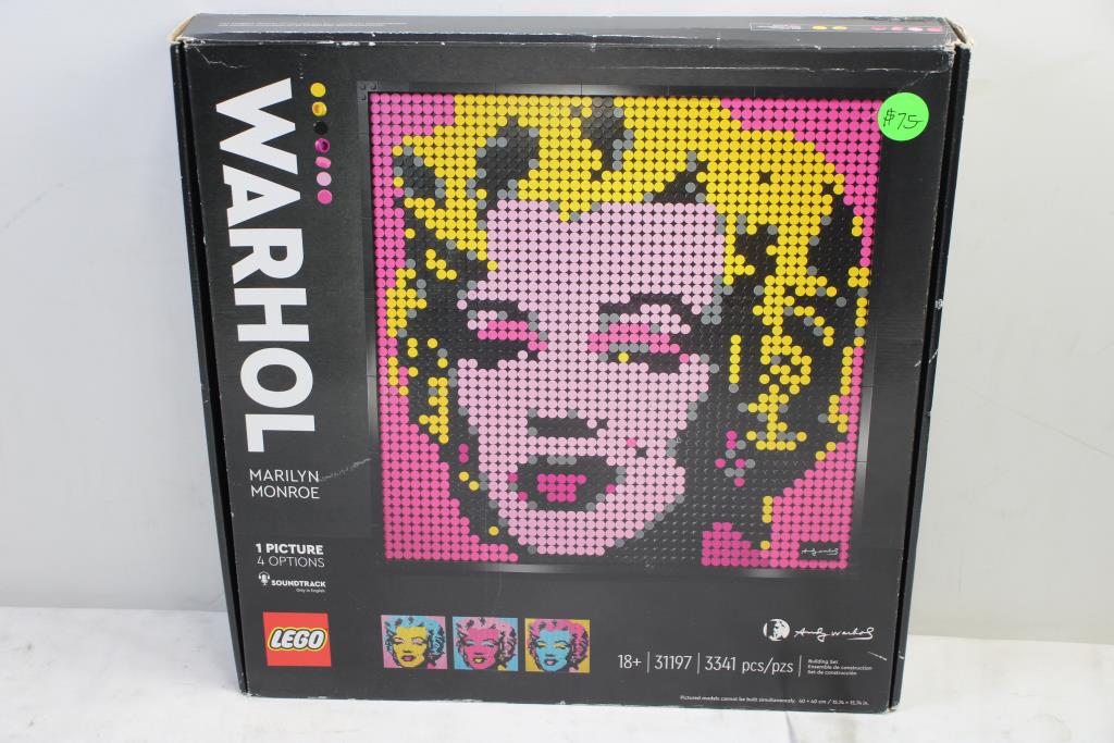 Lego Art: Warhol - Marilyn Monroe | Property Room