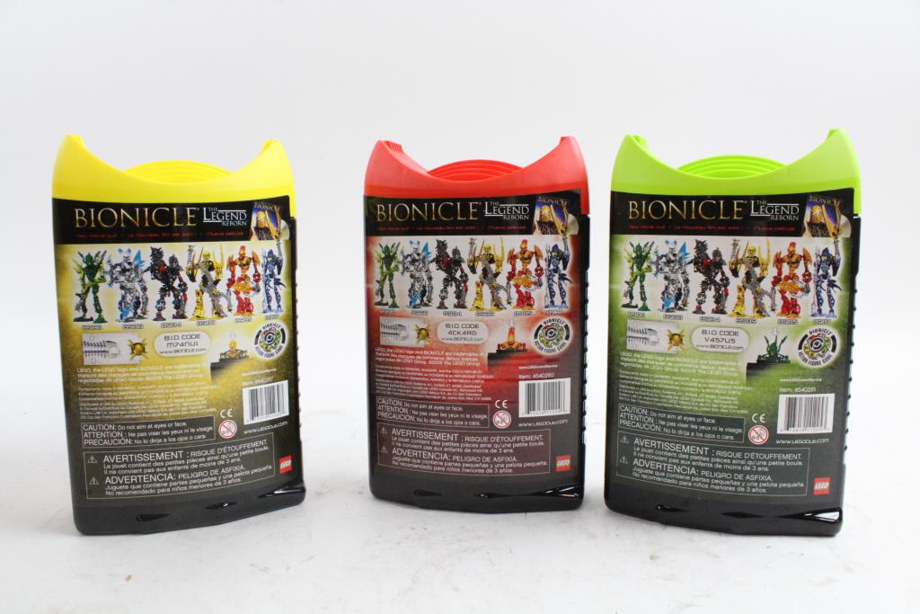 Lego Bionicle Kits, 3 Pieces | Property Room