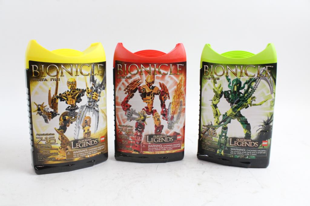Lego Bionicle Kits, 3 Pieces | Property Room