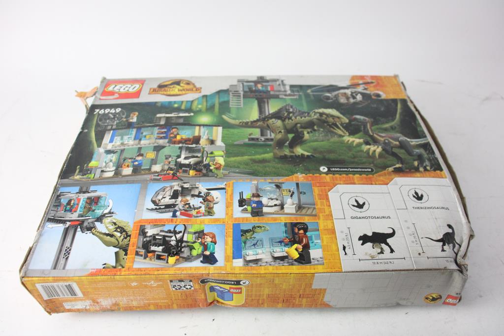 Lego Jurassic World Dominion Giganotosaurus & Therizinosaurusa Attack ...