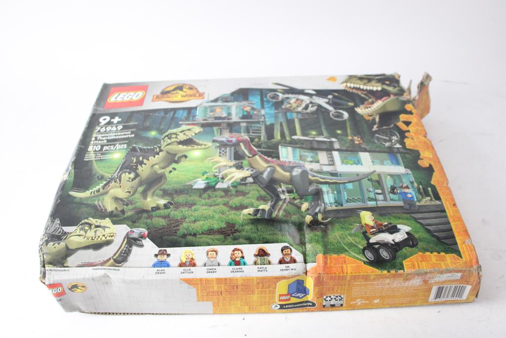 Lego Jurassic World Dominion Giganotosaurus & Therizinosaurusa Attack ...