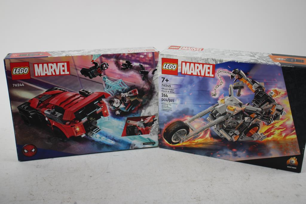 Lego Marvel Miles Morales Vs. Morbius Set, Eternal Sailor Moon Figurine ...