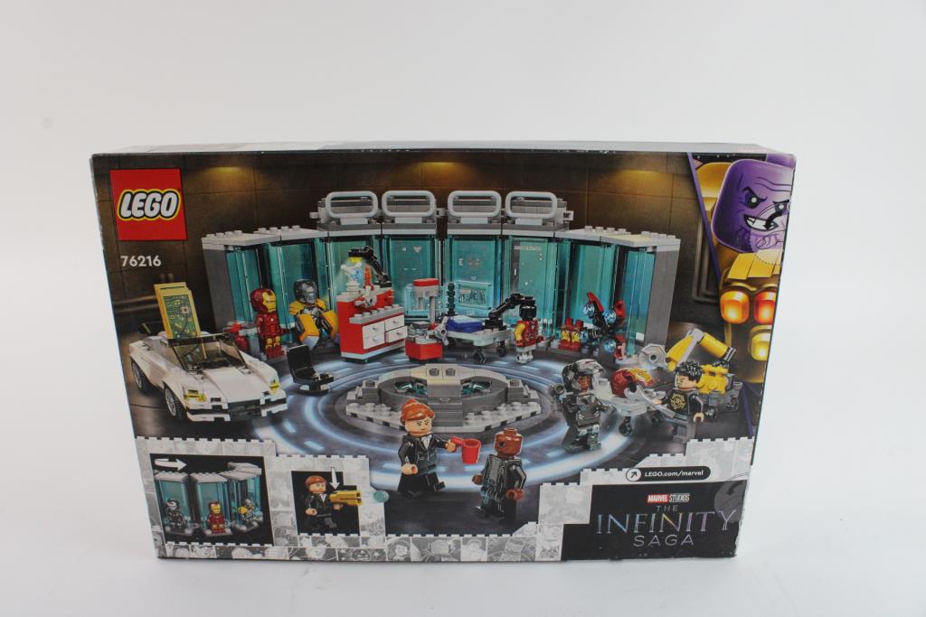Lego Marvel The Infinity Saga Iron Man Armory Set | Property Room