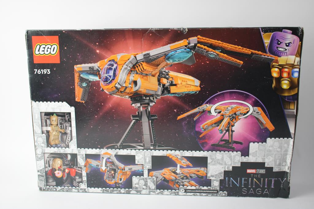 Lego Marvel The Infinity Saga The Guardians' Ship, 1901 Pcs. | Property ...