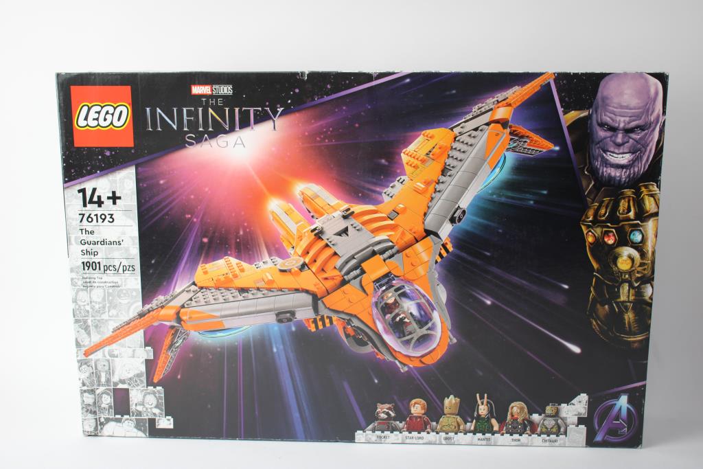 Lego Marvel The Infinity Saga The Guardians' Ship, 1901 Pcs. | Property ...