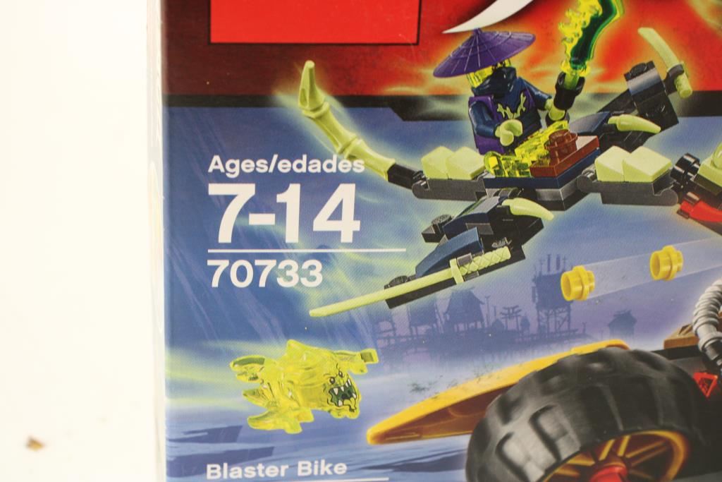 Lego - Ninjago, Masters Of Spinjitzu - Blaster Bike 70733 | Property Room