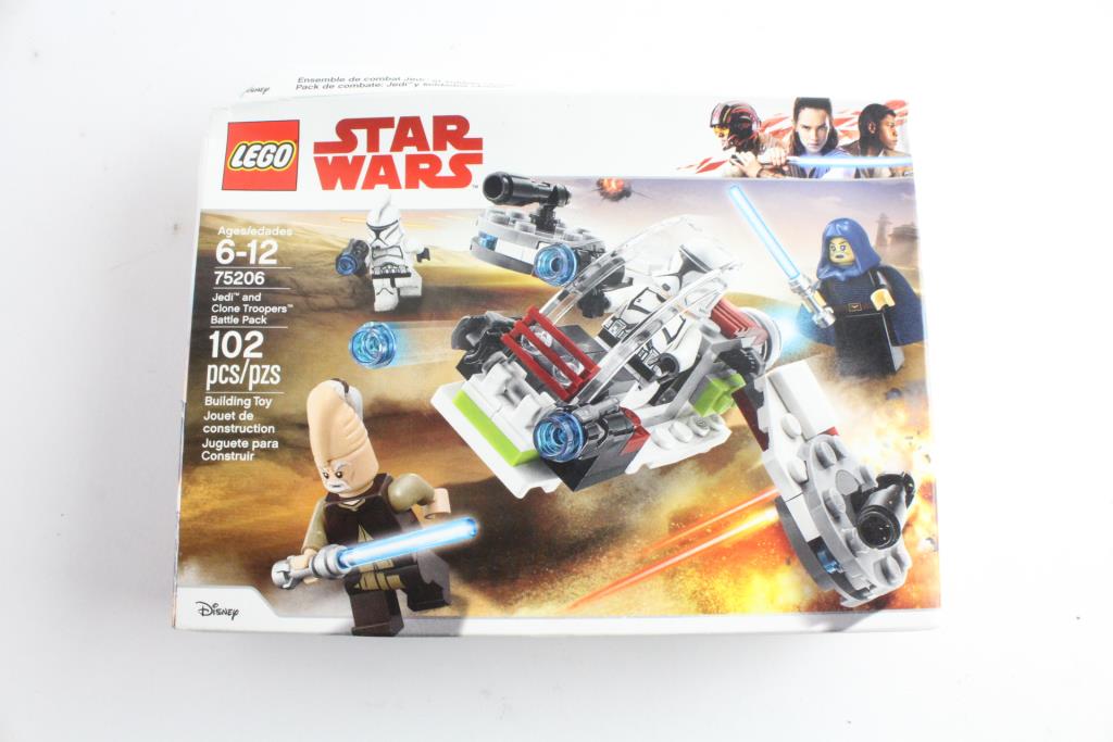 Lego Star Wars Jedi And Clone Troopers Battle Back | Property Room