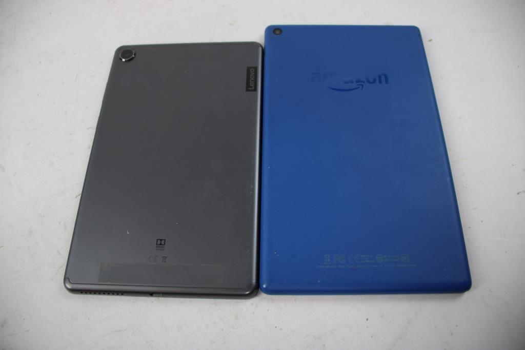 Lenovo And Amazon Tablet Lot, 2 Pieces | Property Room