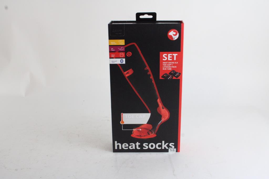 Lenz Heat Socks And Lithium Pack Set | Property Room