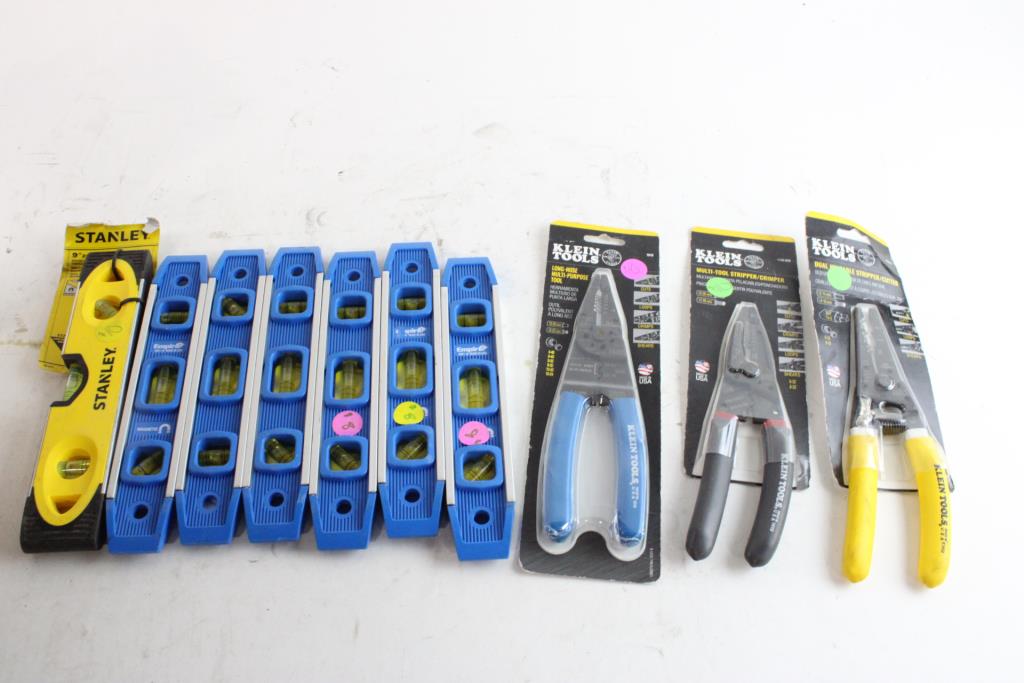 Levels And Wire Strippers, 3+ Pieces | Property Room