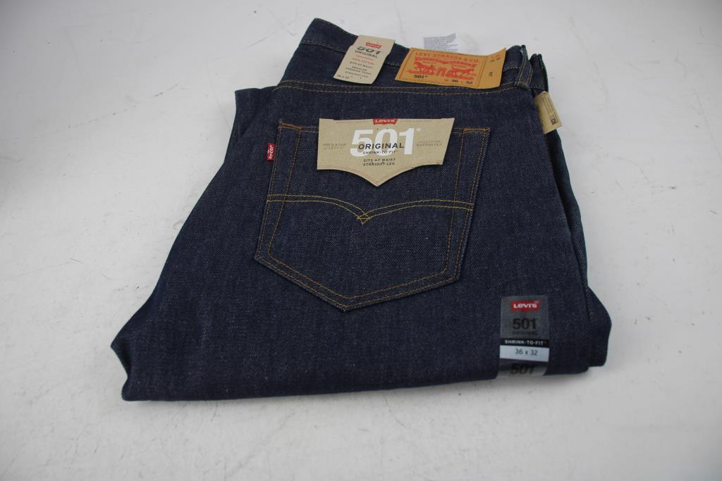 Levis Original 501 Denim Jeans | Property Room