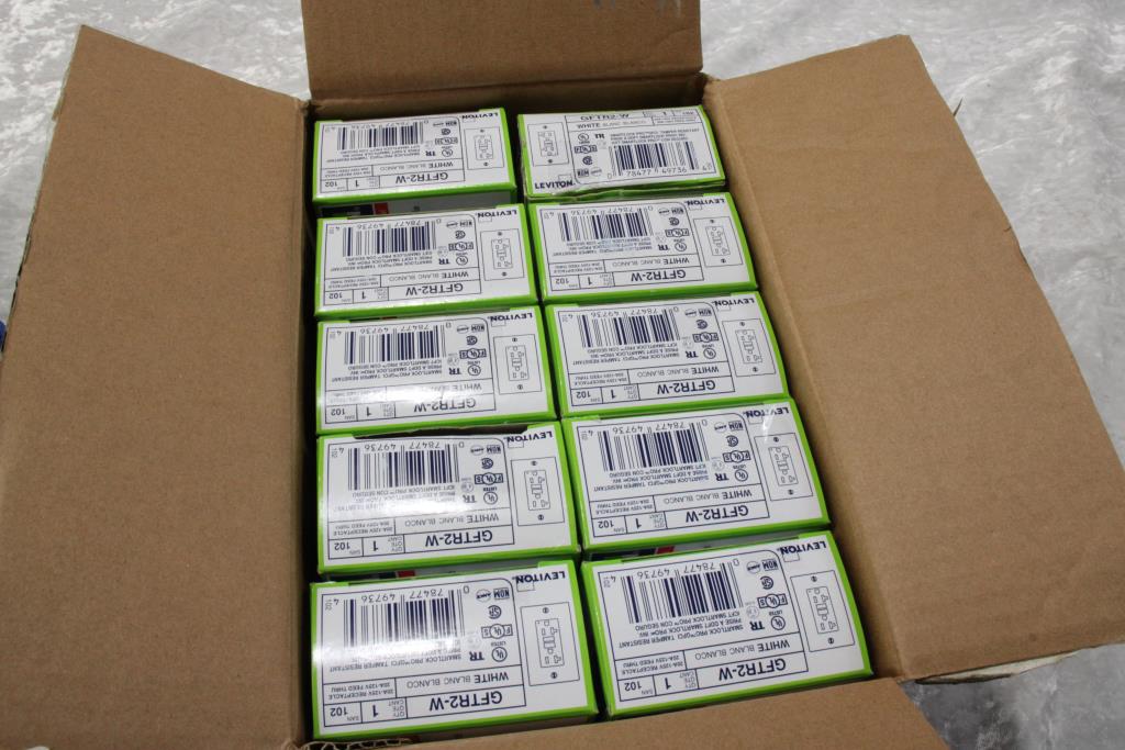 Leviton Smartlock Pro Self-Test Tamper Resistant GFCI Outlet With ...