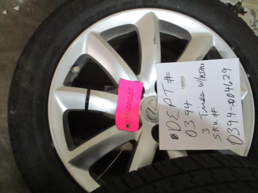 Lexus Tires And Rims | Property Room