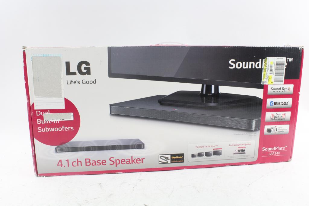 LG 4.1ch Base Speaker | Property Room