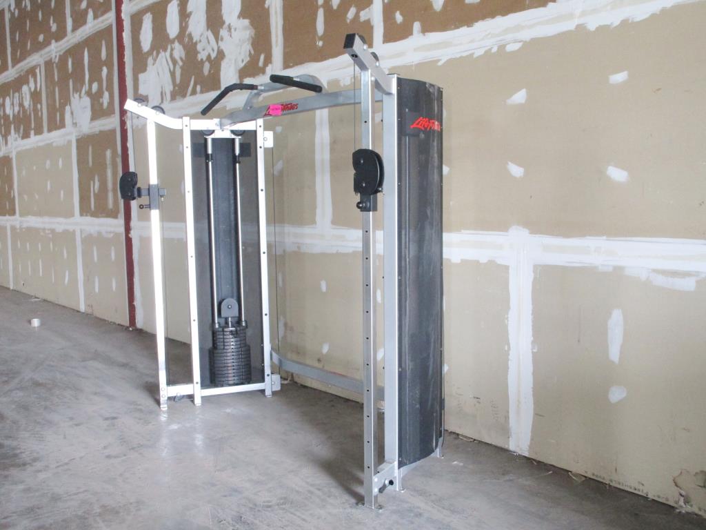 Life Fitness Cable Upper And Lower Body Weight Station | Property Room