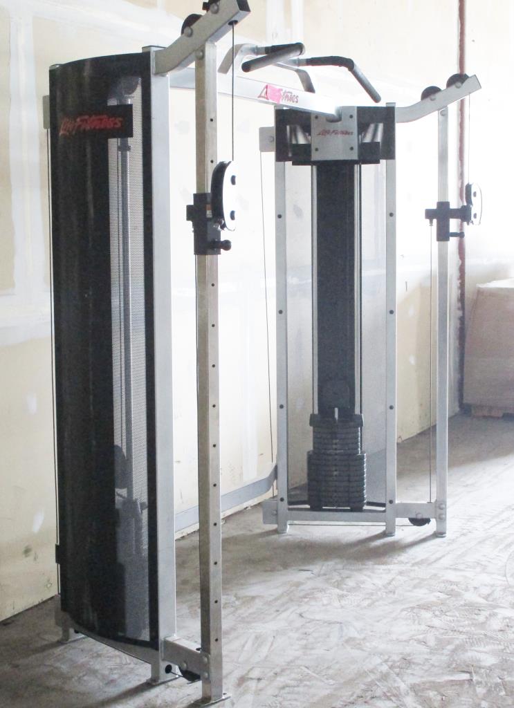 Life Fitness Cable Upper And Lower Body Weight Station | Property Room