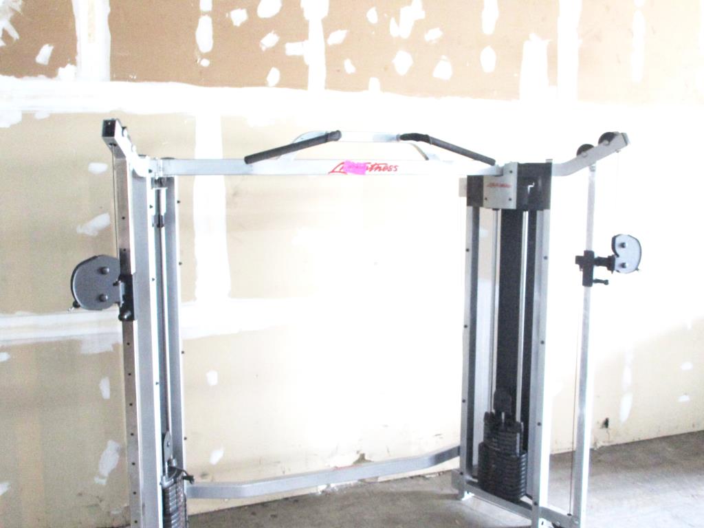 Life Fitness Cable Upper And Lower Body Weight Station | Property Room