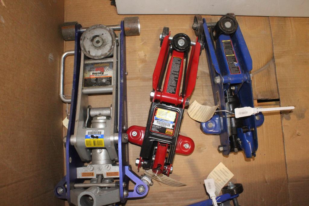 Lifetime Folding Table, Car Jacks And More, 6 Pieces | Property Room