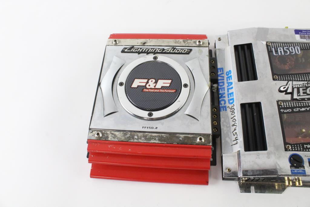 Lightning Audio Amplifier And More, 3 Pieces | Property Room