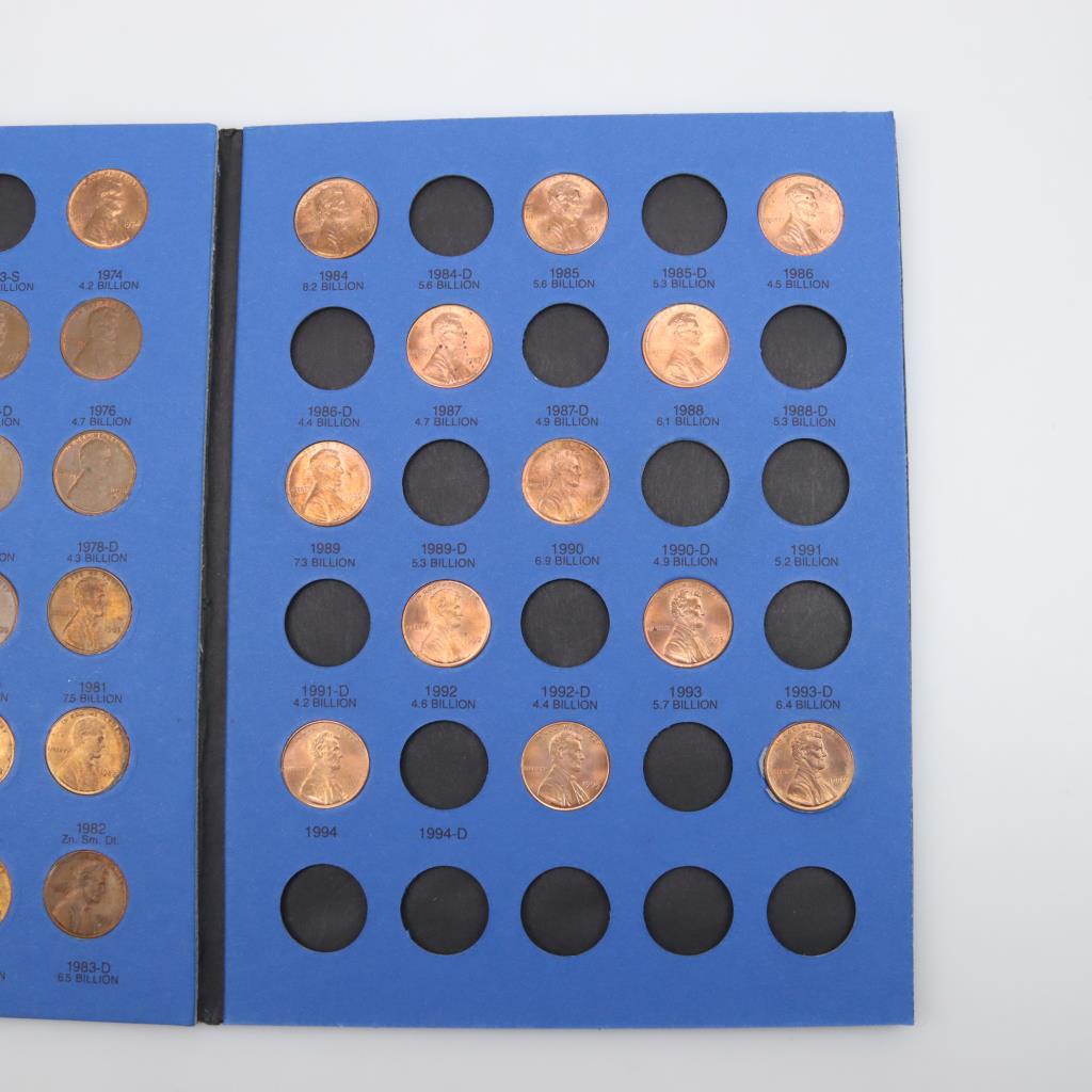 Lincoln Cent Collection Booklet, 60+ Pennies | Property Room