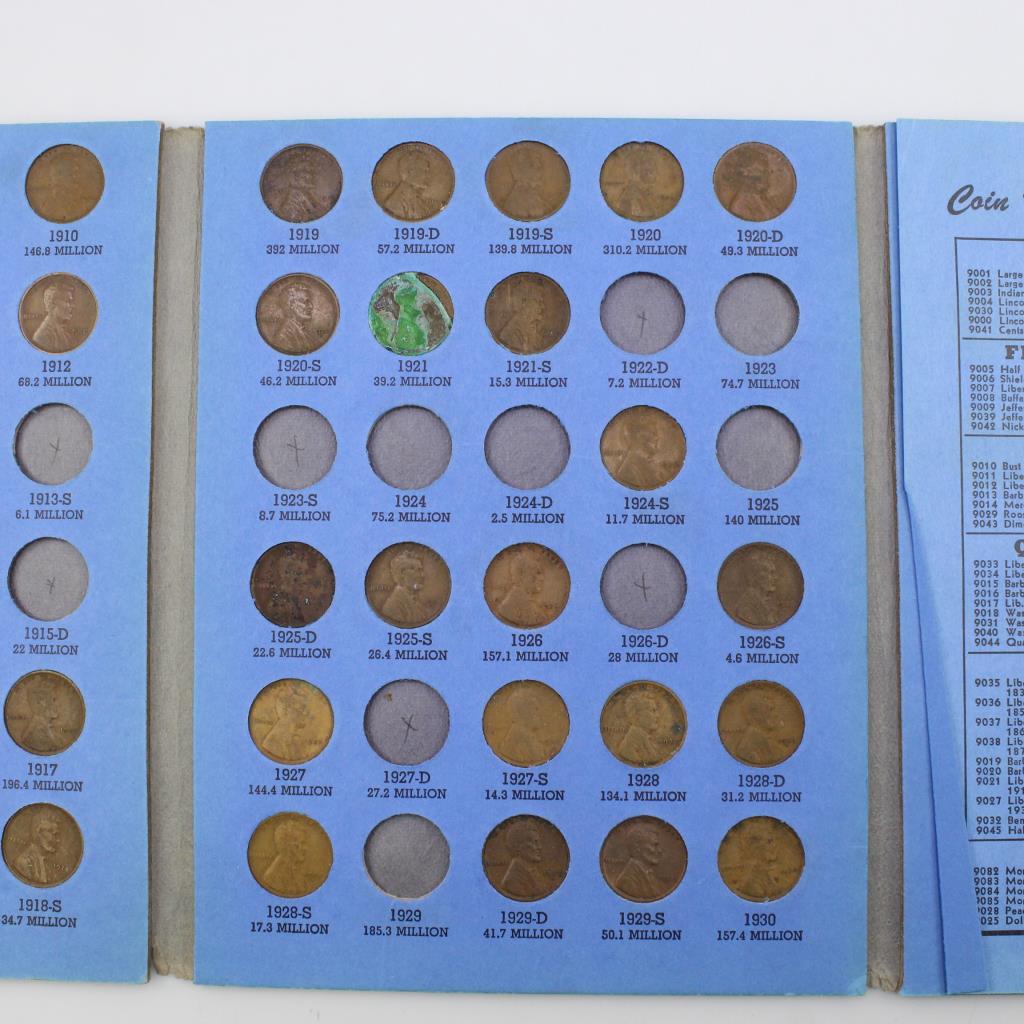 Lincoln Cent Collection Booklet, 60 Pennies | Property Room