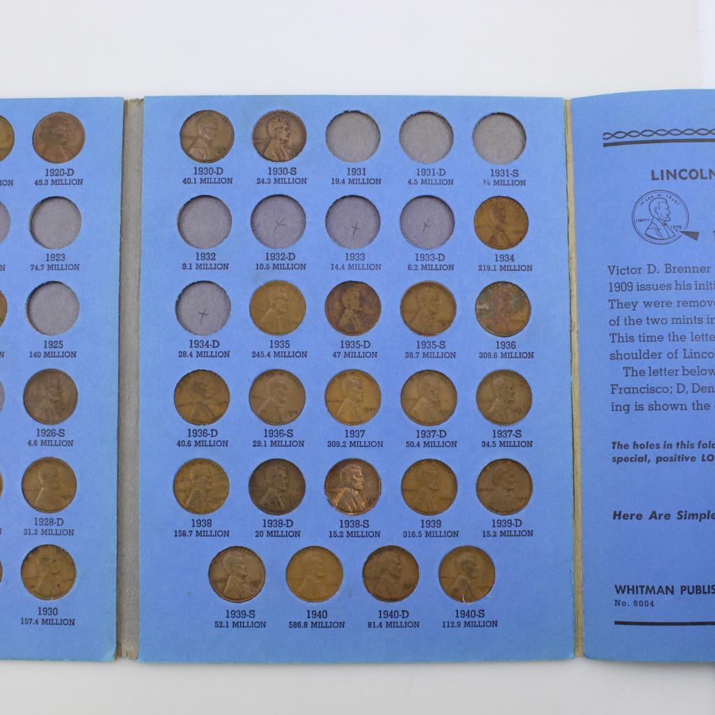 Lincoln Cent Collection Booklet, 60 Pennies | Property Room