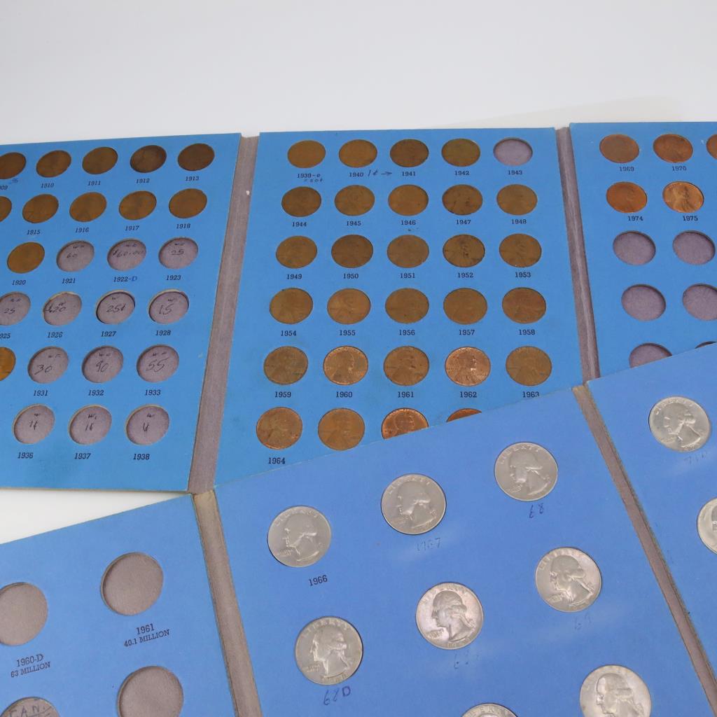 Lincoln Cent Collection Booklets, 45+ Pennies | Property Room