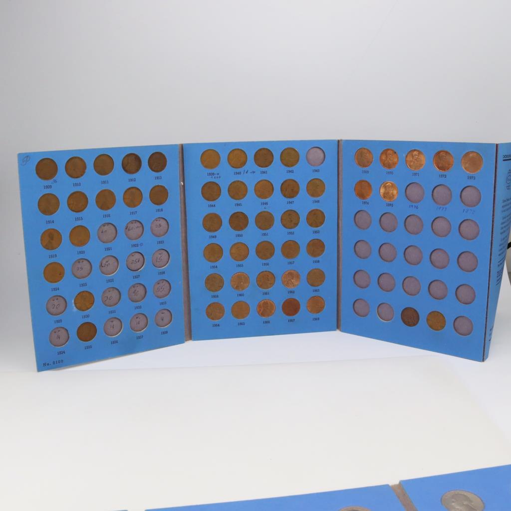Lincoln Cent Collection Booklets, 45+ Pennies | Property Room