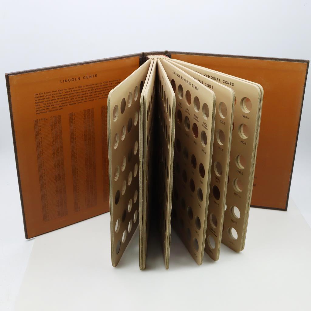 Lincoln Cents Proof Issue Book, 115+ Pieces | Property Room