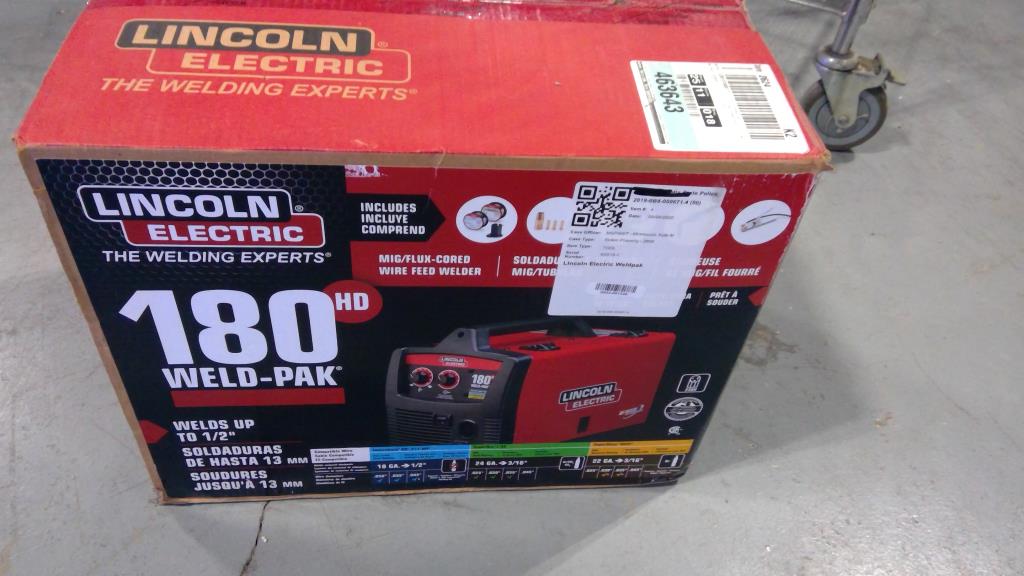 Lincoln Electric 180 Weld Pak | Property Room