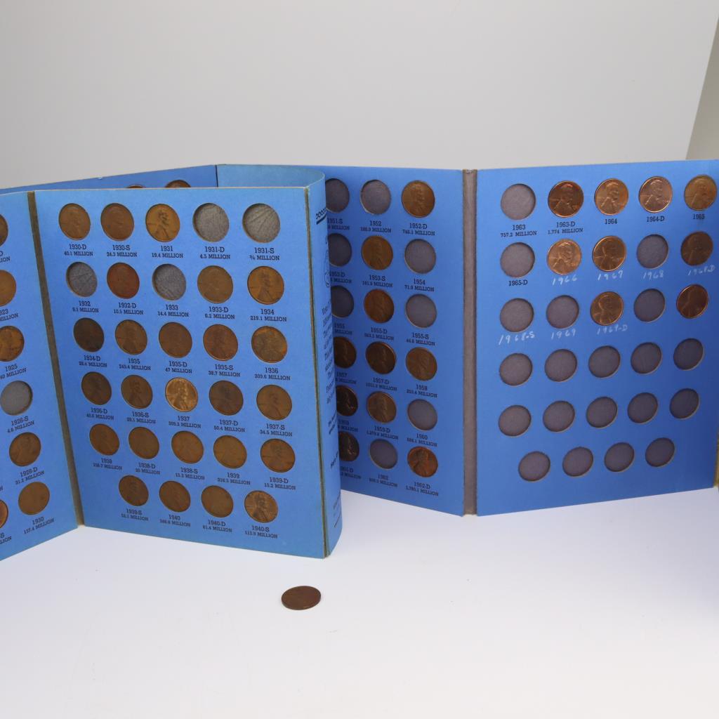 Lincoln Head Cent Booklets, 94+ Pennies | Property Room
