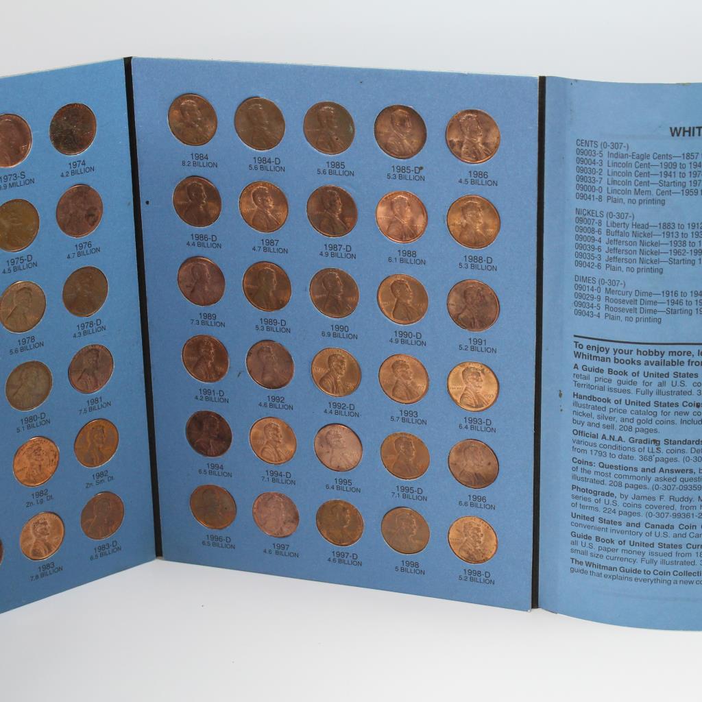Lincoln Memorial Cents Collection Book | Property Room